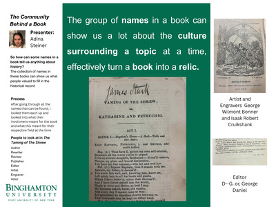 "From an Object to a Relic: How Names can Enhance a Book" by Adina Steiner